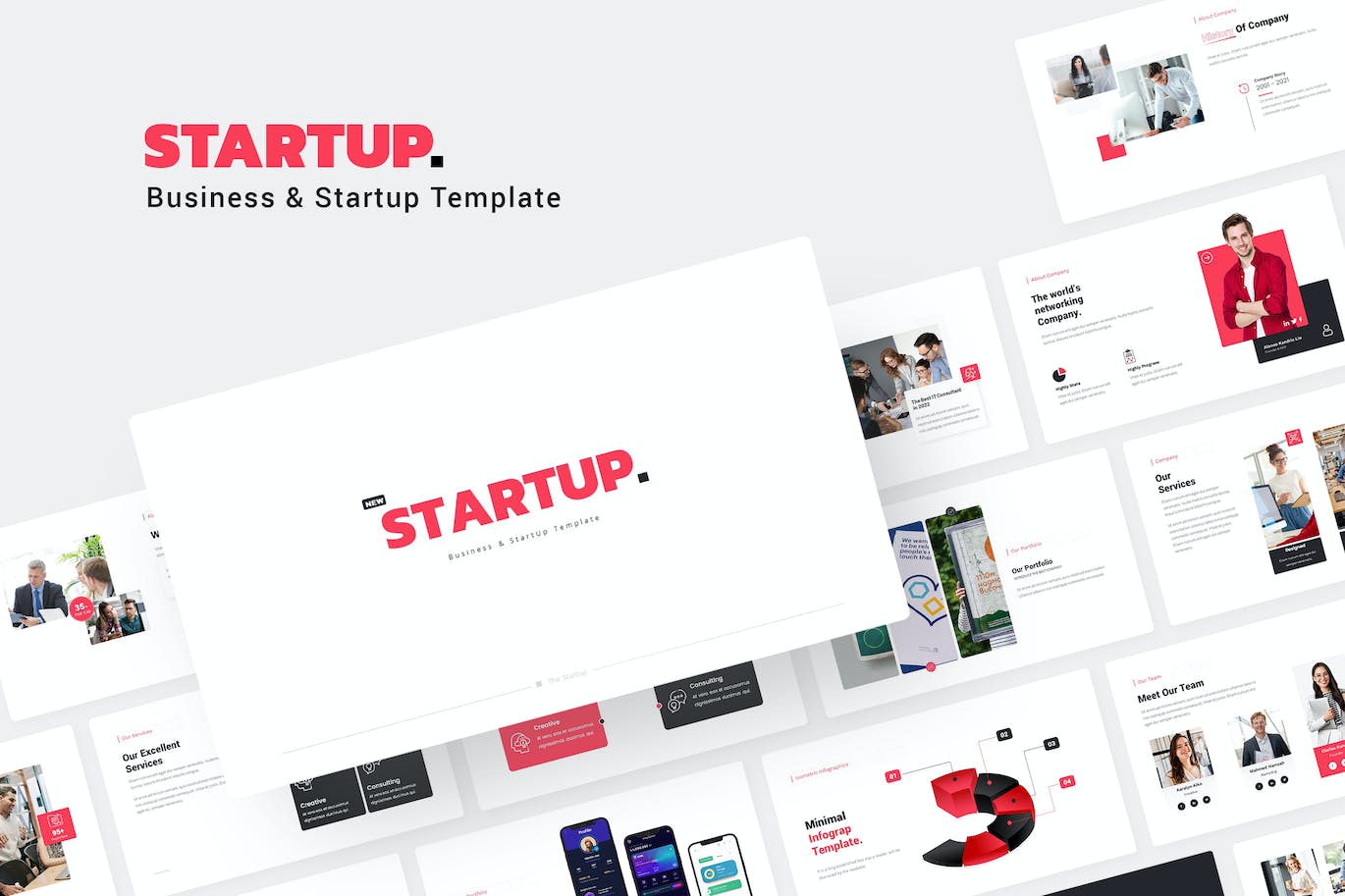 Lookbook作品集演示文稿PPT模板 SUN – Lookbook Powerpoint_51PPT模板 国外幻灯片 keynote模板 免费PPT模板下载