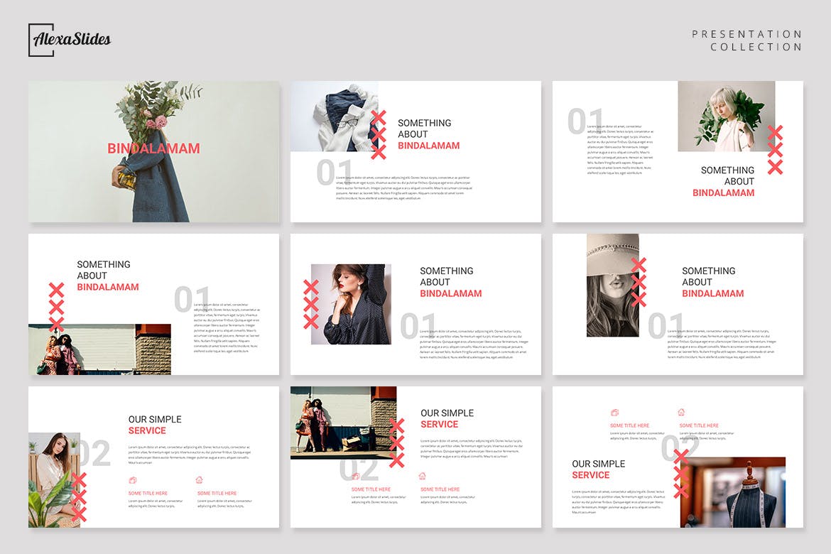 时尚高端专业的高品质简约powerpoint幻灯片演示模板（pptx、keynote）_51PPT模板 国外幻灯片 keynote模板 免费PPT模板下载