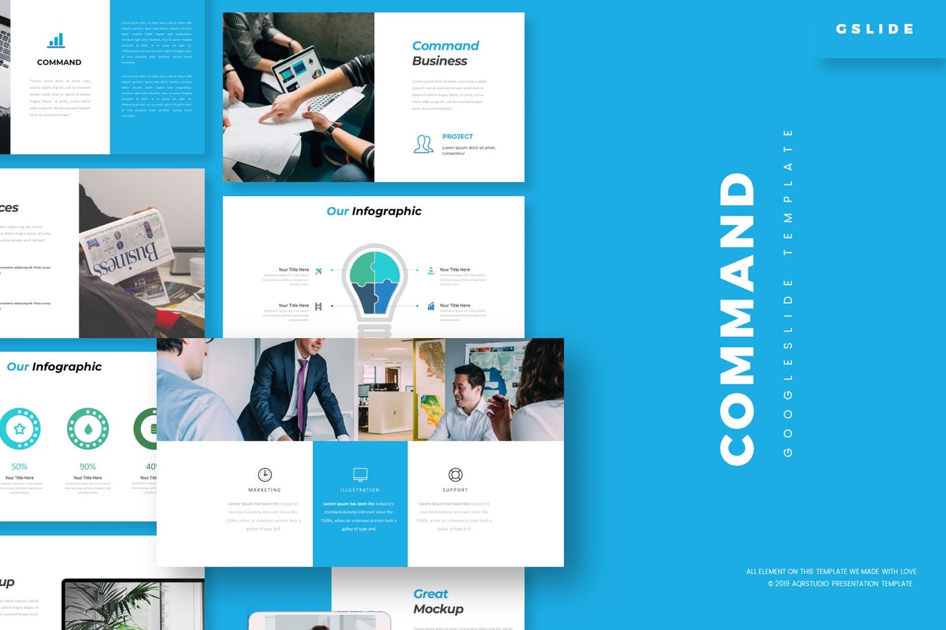 简约清新时尚高端Google Slides谷歌幻灯片演示模板（pptx）_51PPT模板 国外幻灯片 keynote模板 免费PPT模板下载