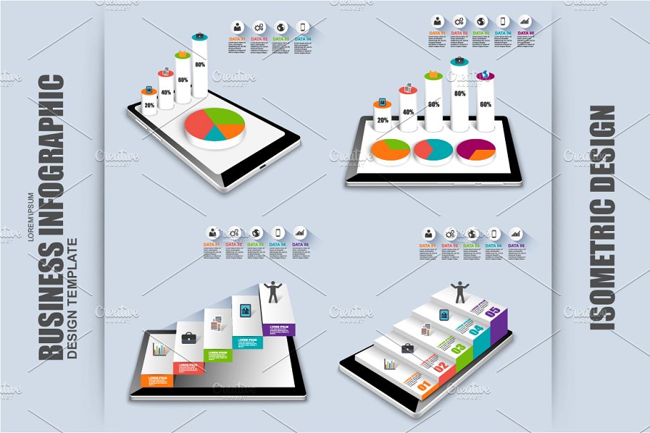 3D PPT素材_51PPT模板 国外幻灯片 keynote模板 免费PPT模板下载
