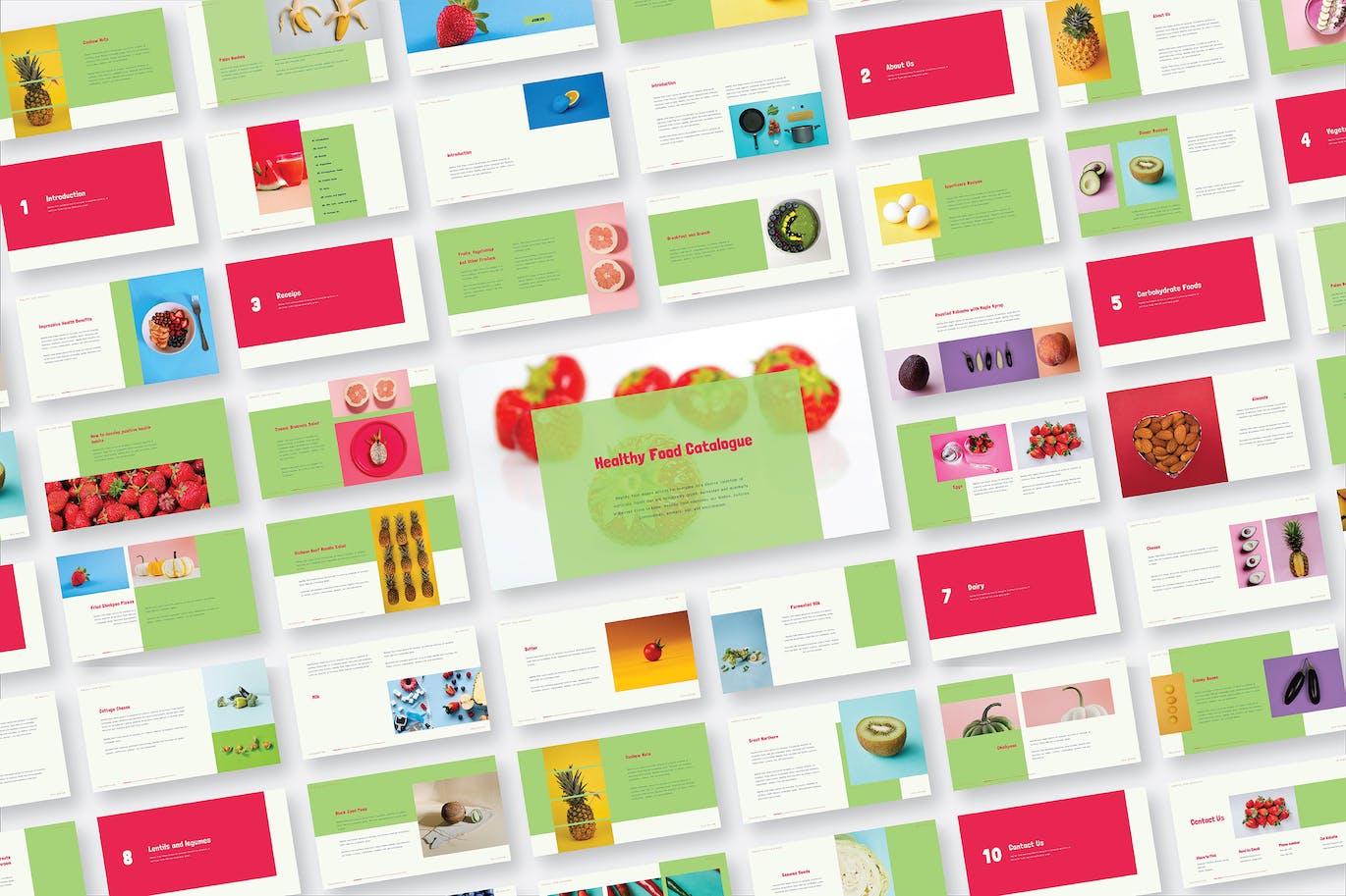 企业介绍PPT/Keynote/谷歌幻灯片三合一模板 Ourpro – Presentation Template_51PPT模板 国外幻灯片 ...