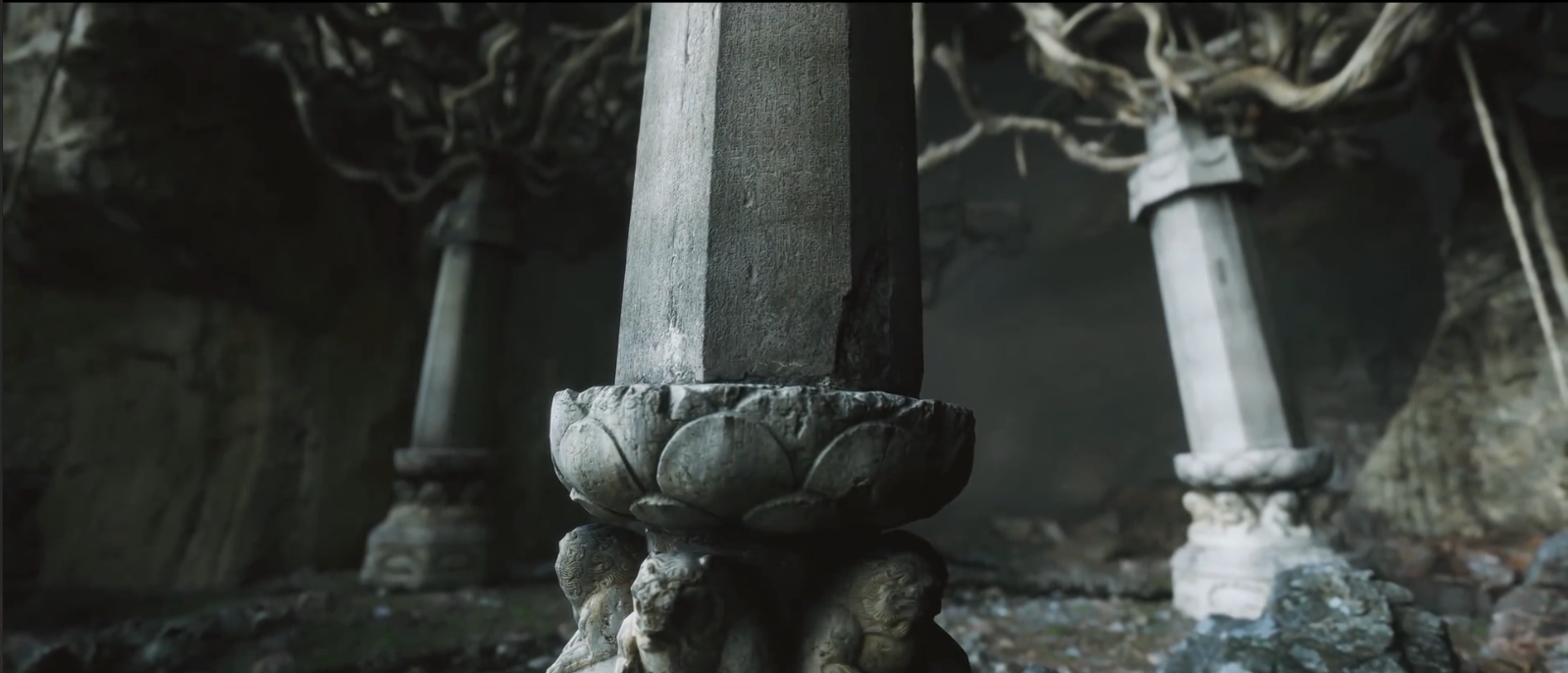 《黑神话：悟空》官方壁纸分享 诡异寺庙 高清游戏壁纸-千星图壁纸-高清电脑桌面壁纸图片大全-wallhaven-彼岸壁纸