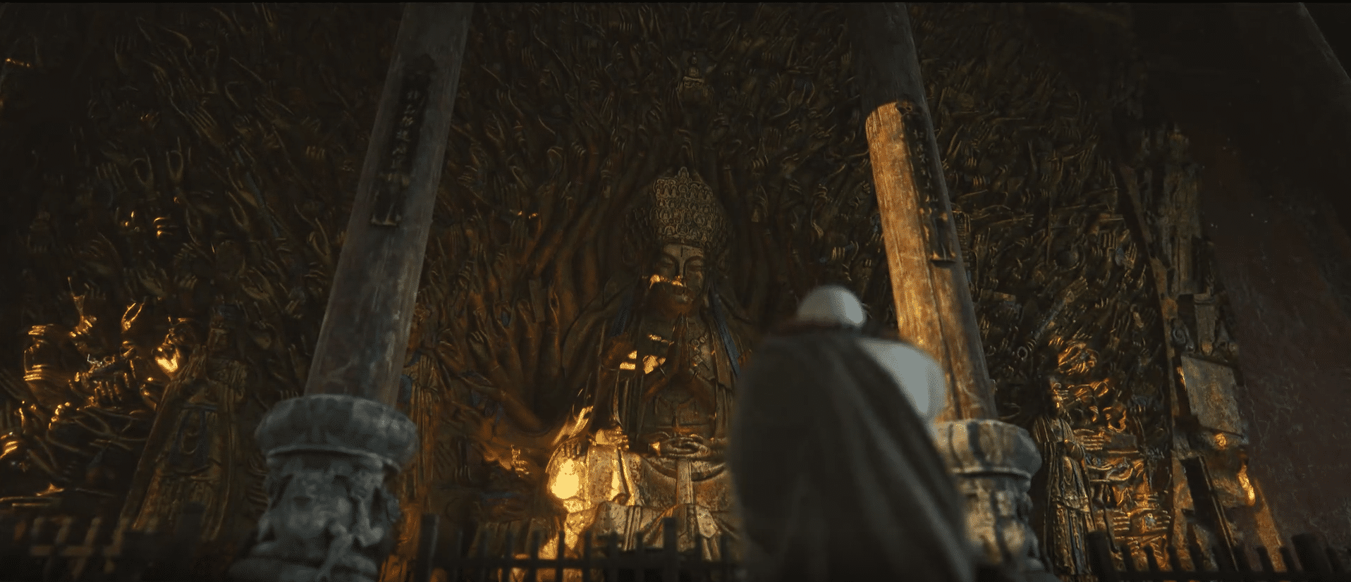 《黑神话：悟空》官方壁纸分享 寺庙 千手观音 无水印壁纸-千星图壁纸-高清电脑桌面壁纸图片大全-wallhaven-彼岸壁纸